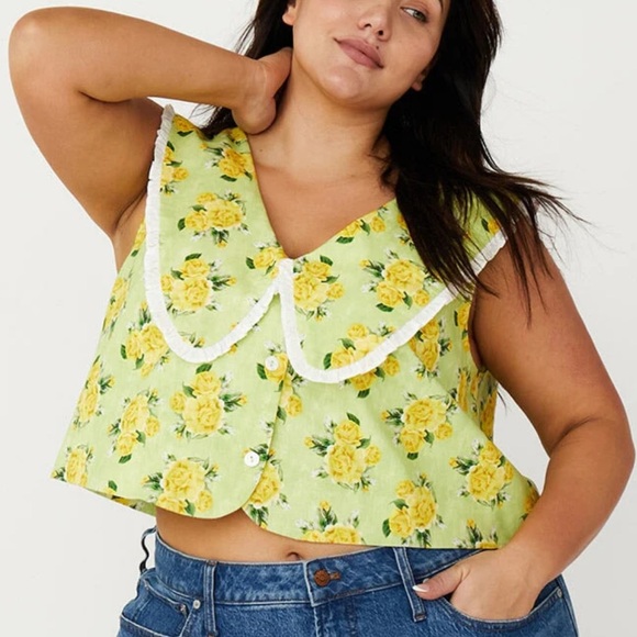 Rachel Antonoff | Tops | Iso Rachel Antonoff Georgia Top In Yellow ...